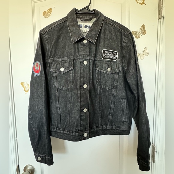 GAP | Jackets & Coats | Gap Star Wars Collaboration Denim Jacket Unisex ...